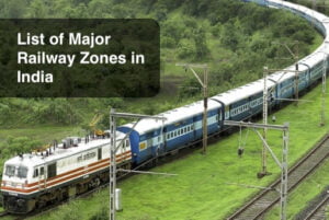 List Of Railway Zones In India | Railway Zones In India | GKDuniya