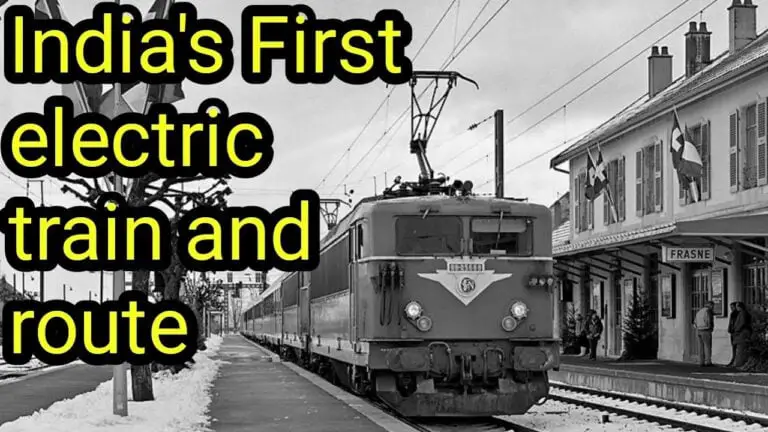 Where Did The India's First Electric Train Run In India? | GKDuniya