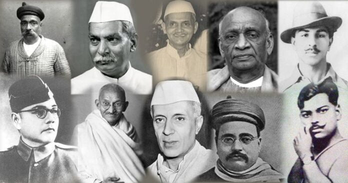 List Of Indian Freedom Fighters Names , Images & Their Contribution ...