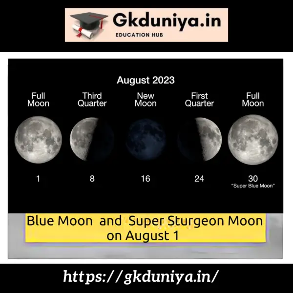 What Is A Blue Moon 2023 And When Is The Next One? | GKDuniya